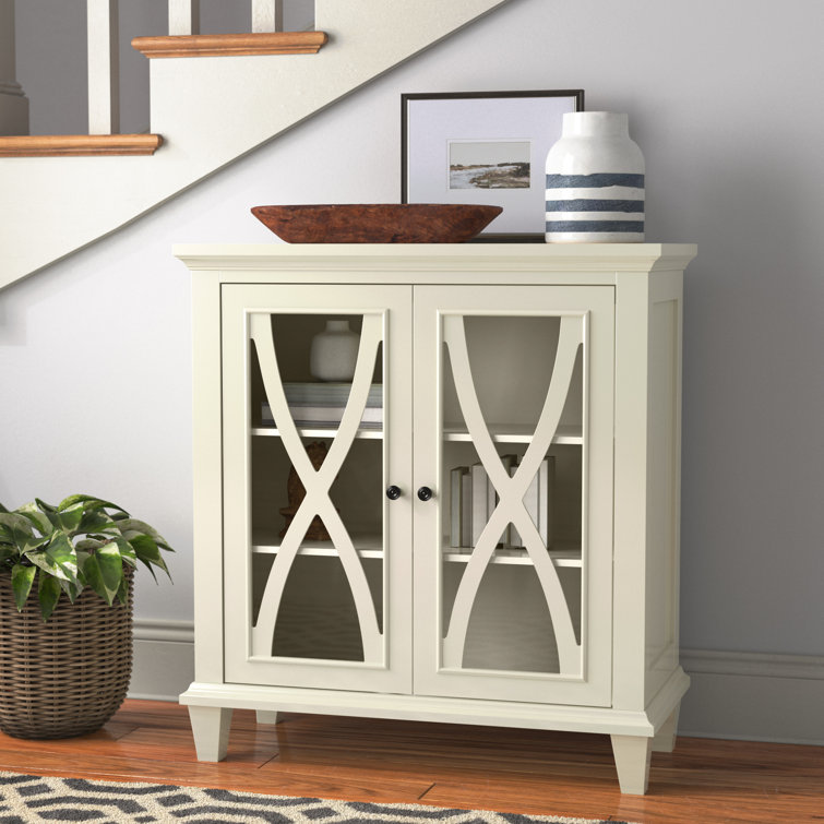 Ivory accent cabinet store